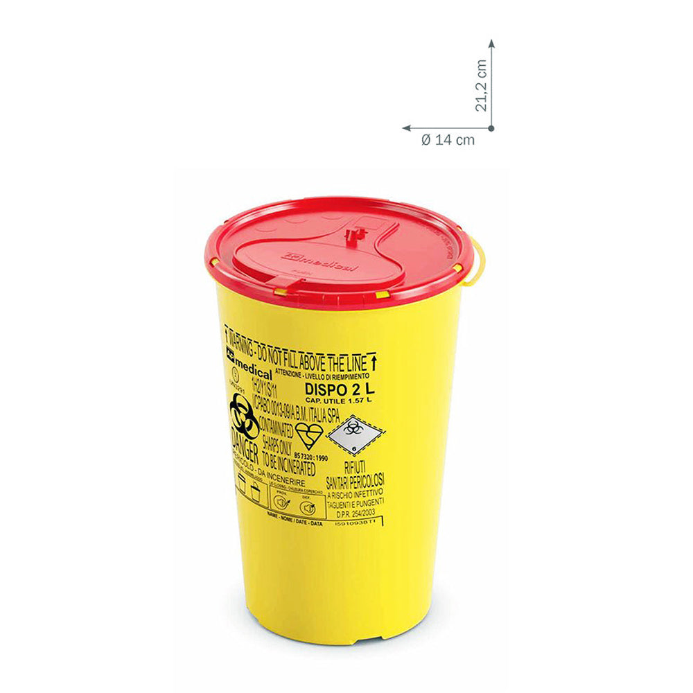 Cutii Plastic Incinerare pentru intepatoare - taietoare – VIVIENE